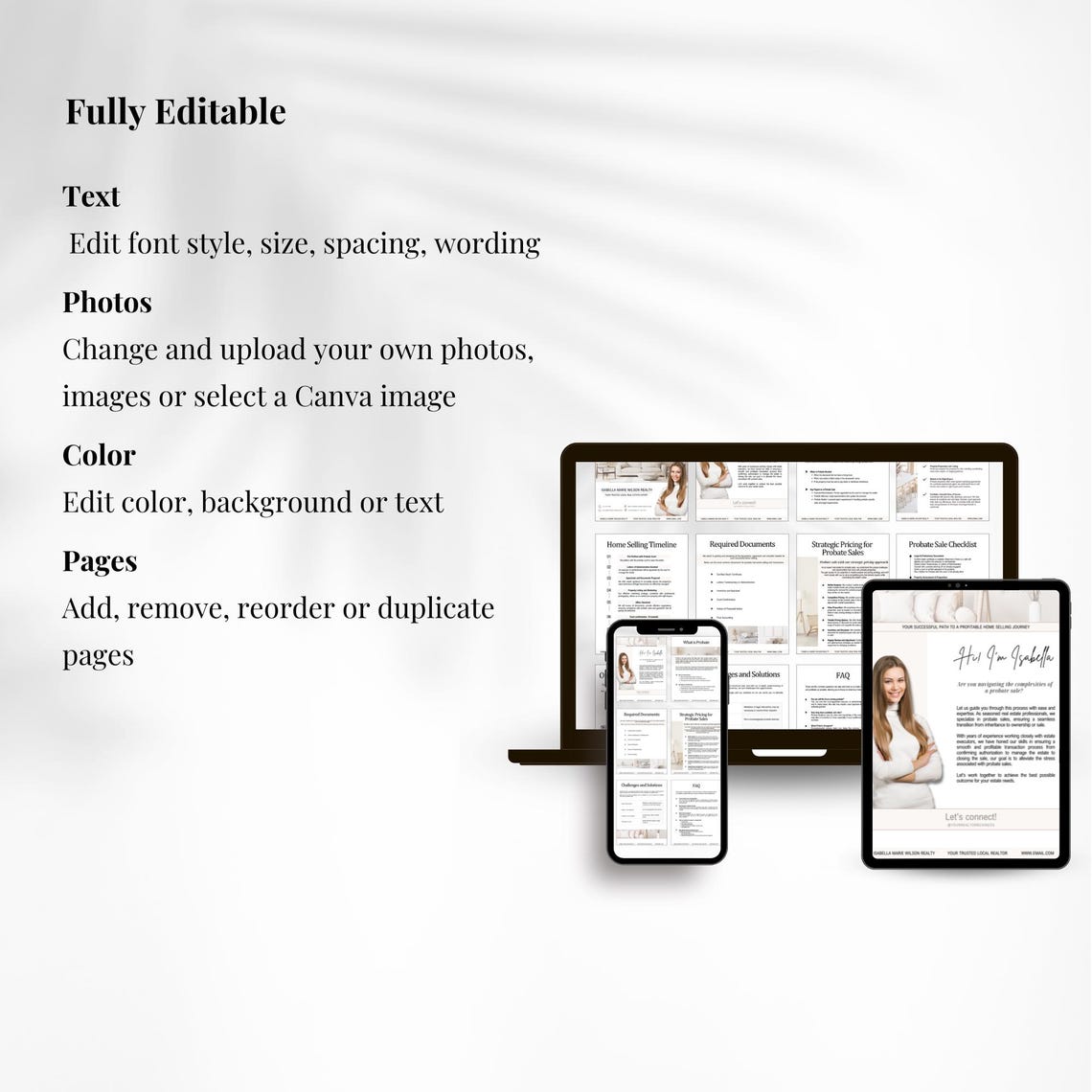 Probate Real Estate Flyer Template, Probate Flyer for Realtors, Probate ...