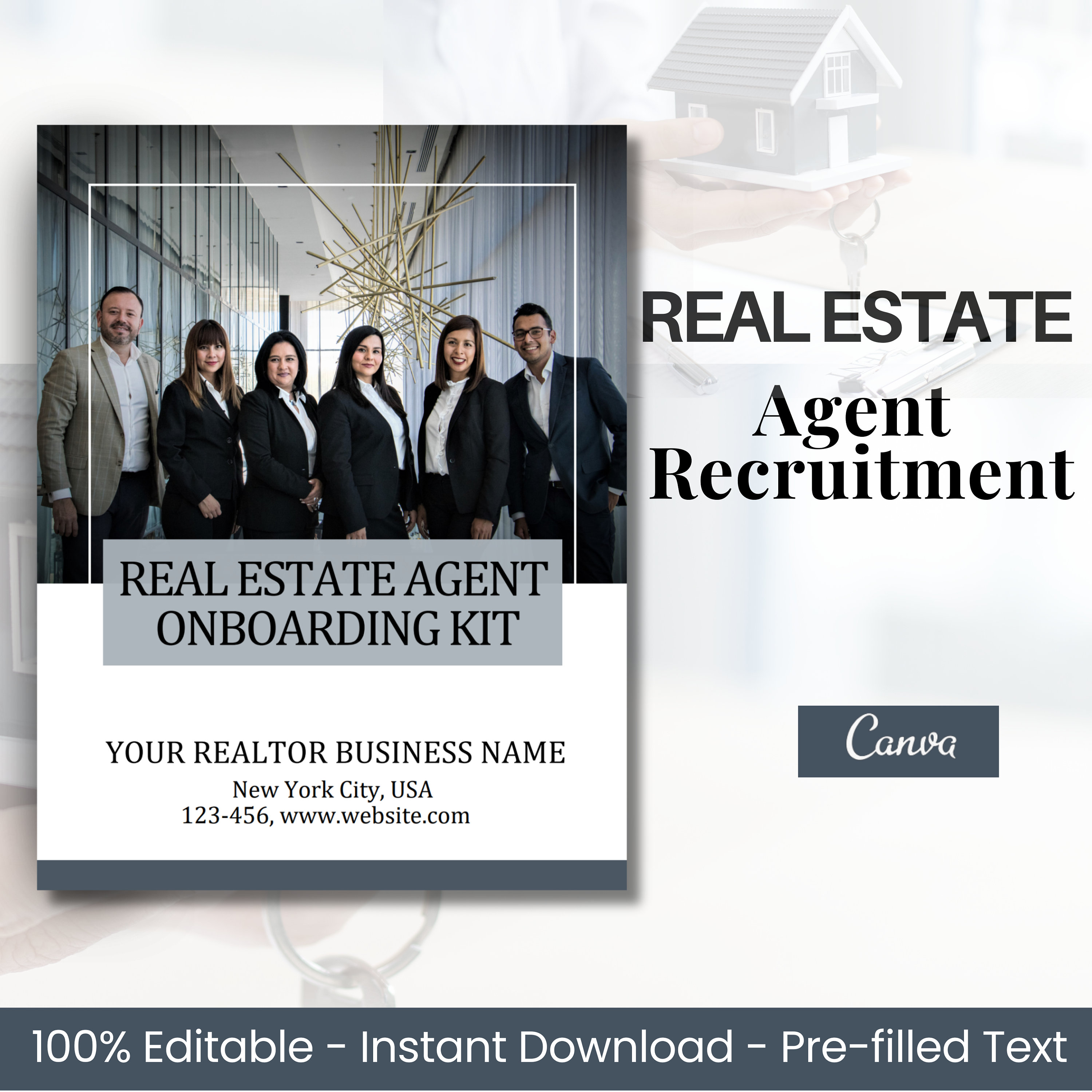 Agent Onboarding, Recruitment Guide, Agent Recruiting, Realtor Hiring, Real Estate Hiring, New ...