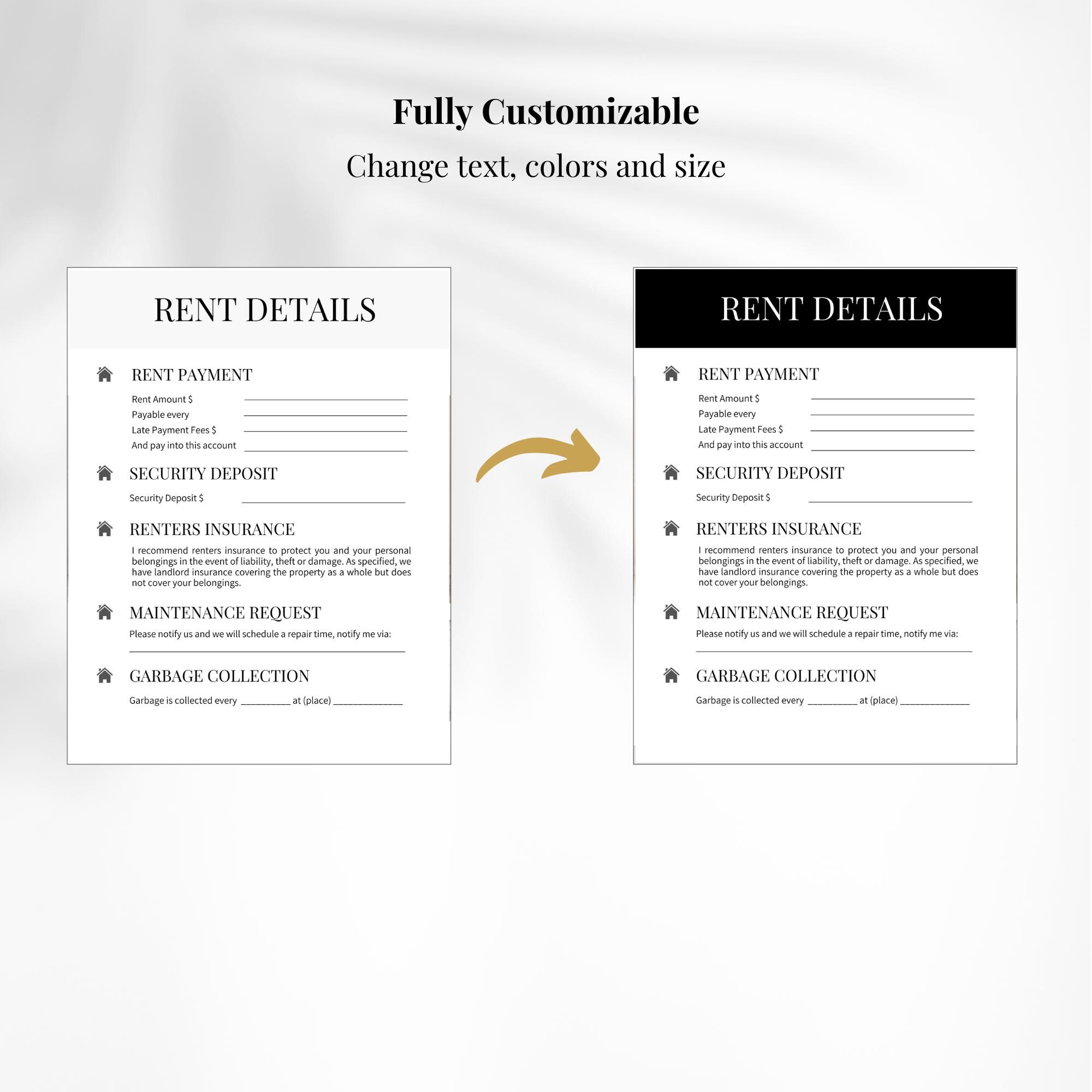 Tenant Welcome Packet, Tenant Welcome Letter, Tenant Welcome Book ...
