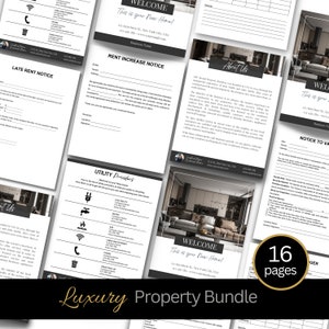Ultimate Property Management Bundle, Landlord Templates, Tenant Welcome ...
