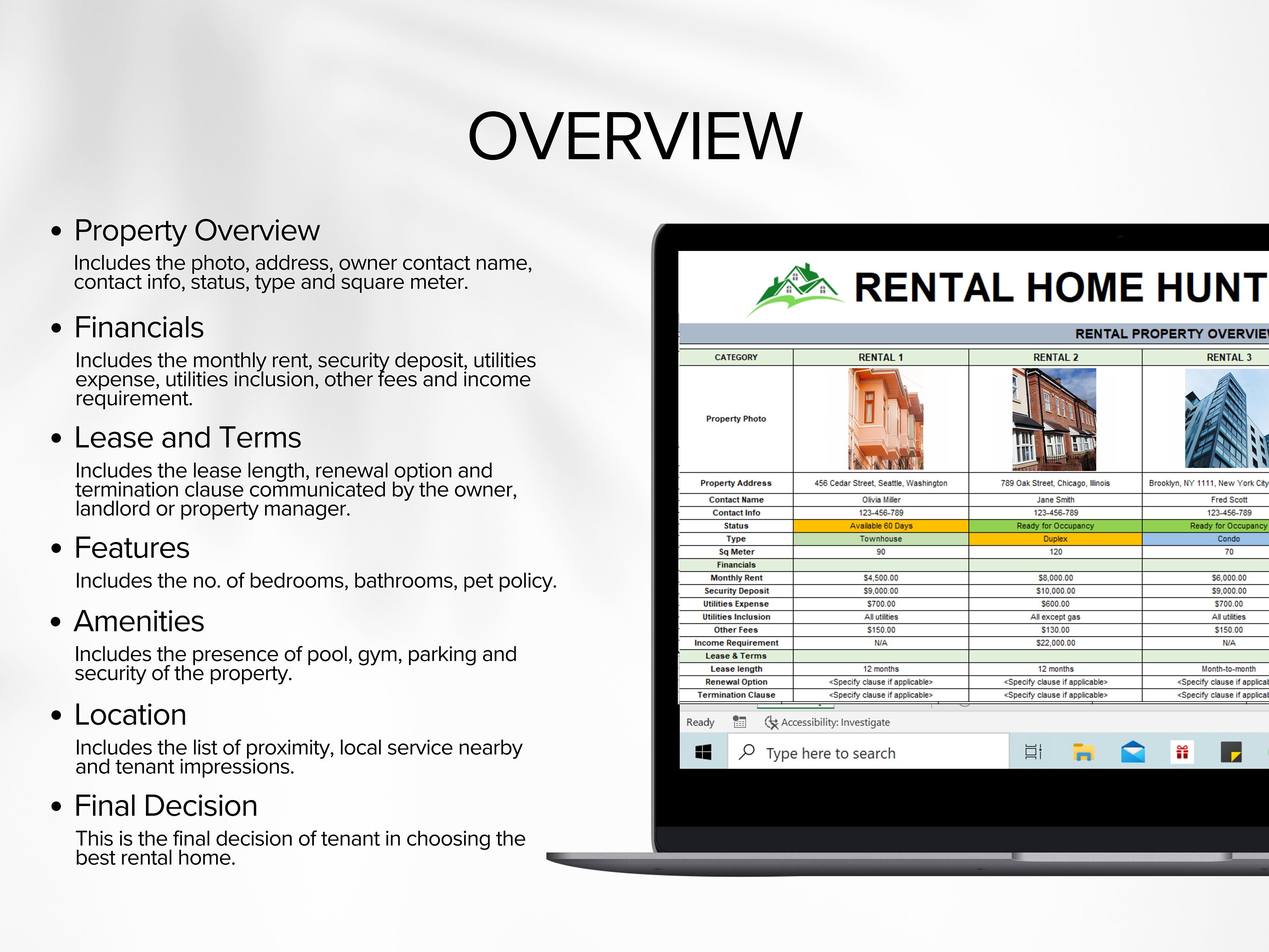 Apartment Hunting Checklist, House Hunting Checklist, House Hunting ...