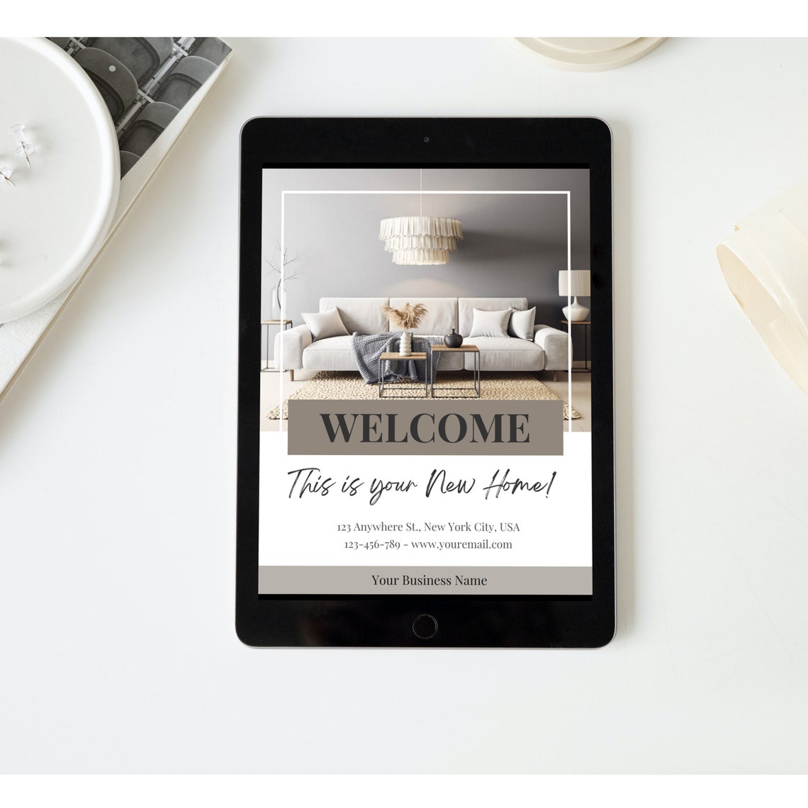 Real Estate Tenant Welcome Package, Tenant Welcome Packet, Tenant ...