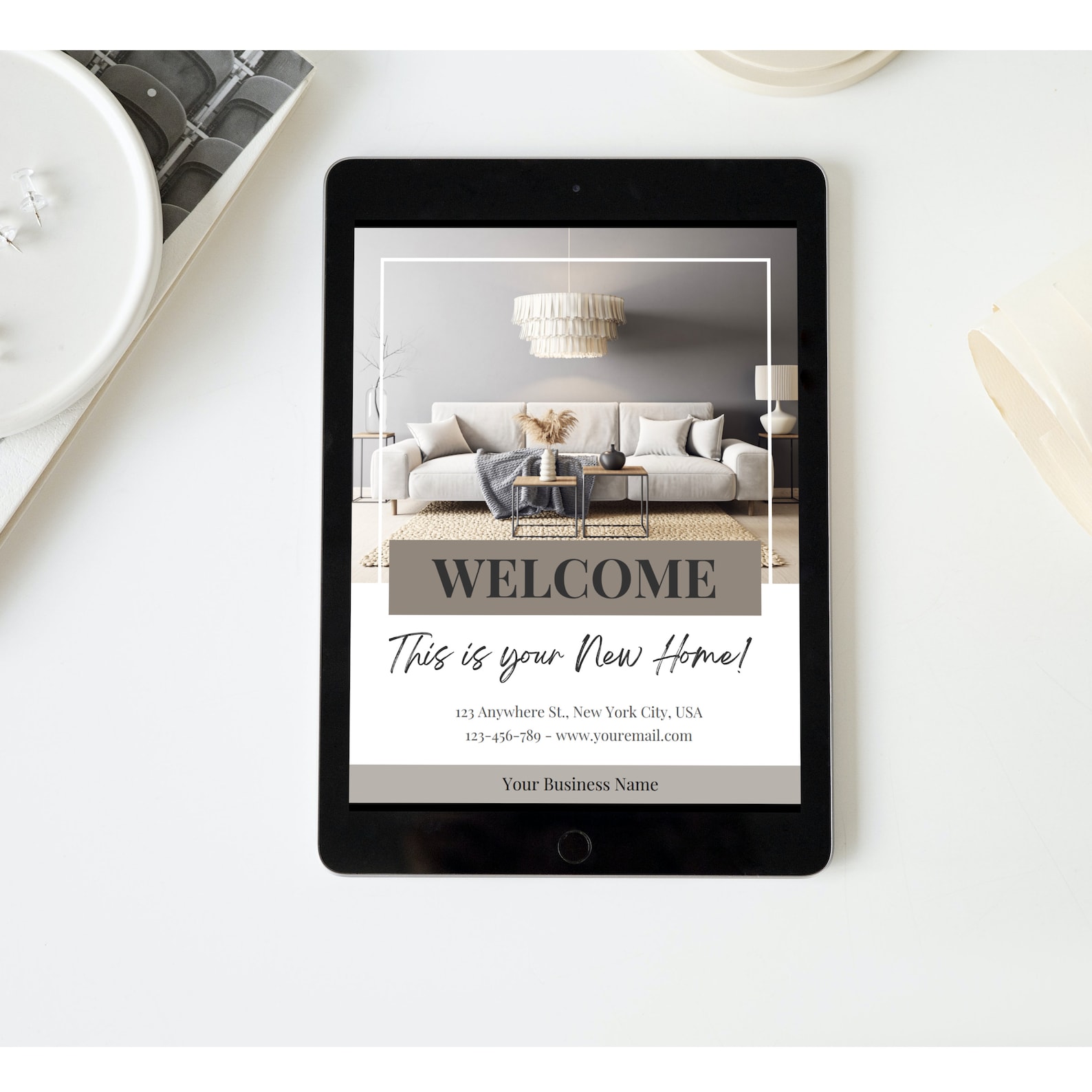 Real Estate Tenant Welcome Package, Tenant Welcome Packet, Tenant ...