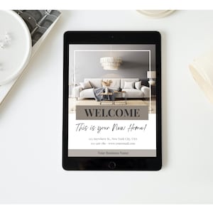 Real Estate Tenant Welcome Package, Tenant Welcome Packet, Tenant ...