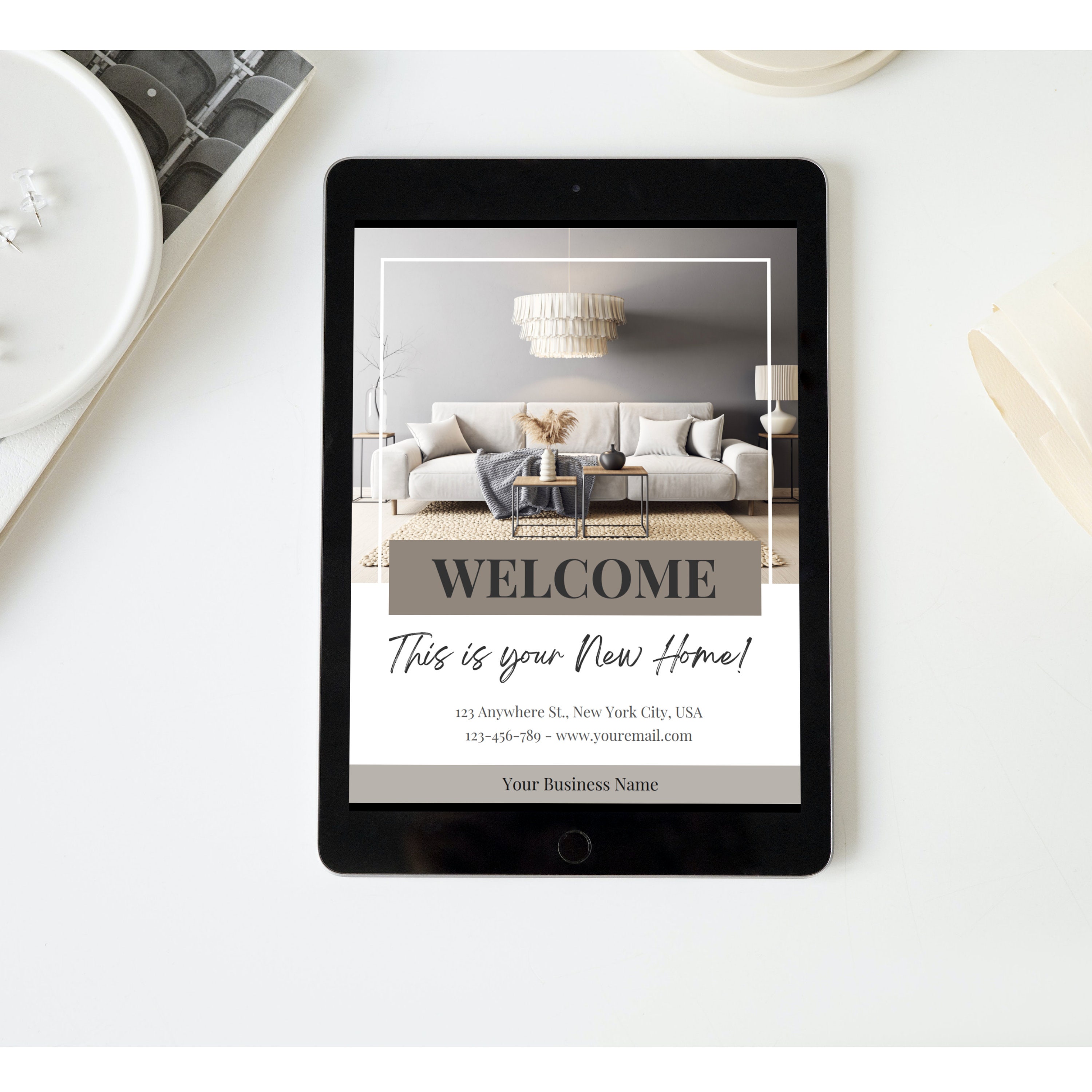 Real Estate Tenant Welcome Package, Tenant Welcome Packet, Tenant ...