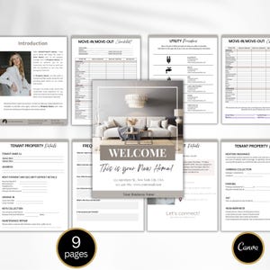 Real Estate Tenant Welcome Package, Tenant Welcome Packet, Tenant ...