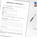 Printable Service Contract, Services Contract Agreement. Service ...