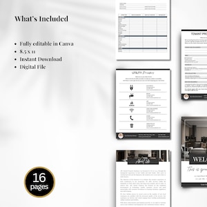 Ultimate Property Management Bundle, Landlord Templates, Tenant Welcome ...