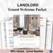 Real Estate Tenant Welcome Package, Tenant Welcome Packet, Tenant ...