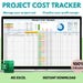 Project Cost Tracker, Project Budget Tracker, Job Costing, Project ...