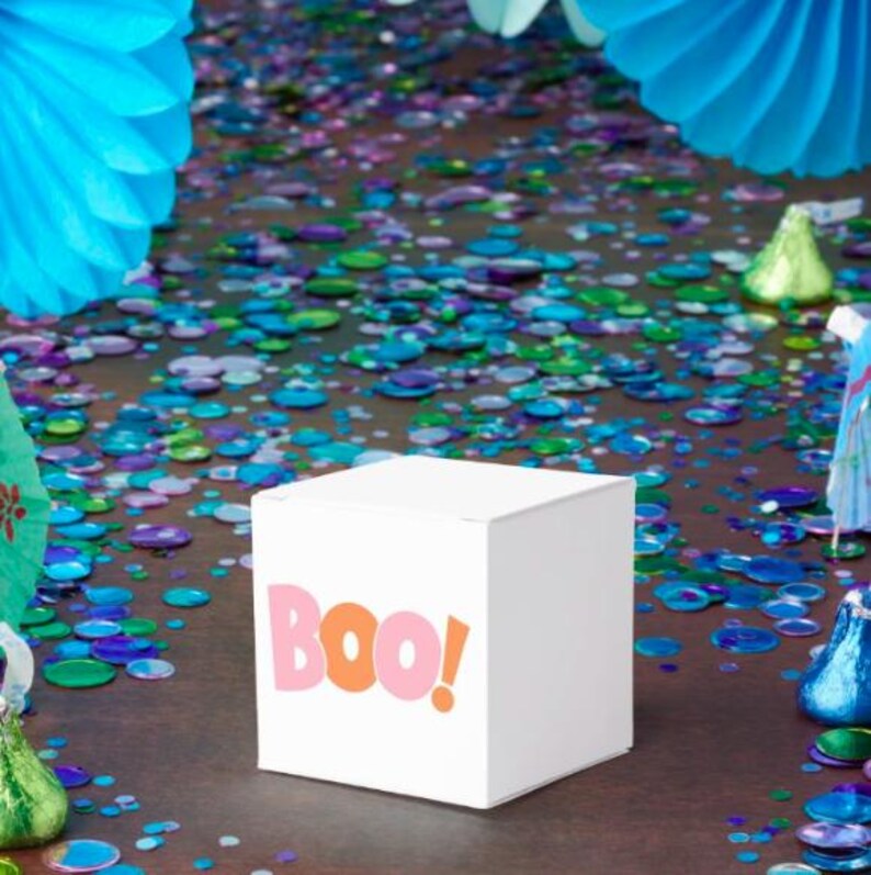 Printable Gift Box | Instant Download | Printable Favor Box | Halloween ...