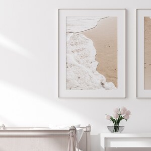Neutral Beach Printable Wall Art, California Poster, Beach Digital ...