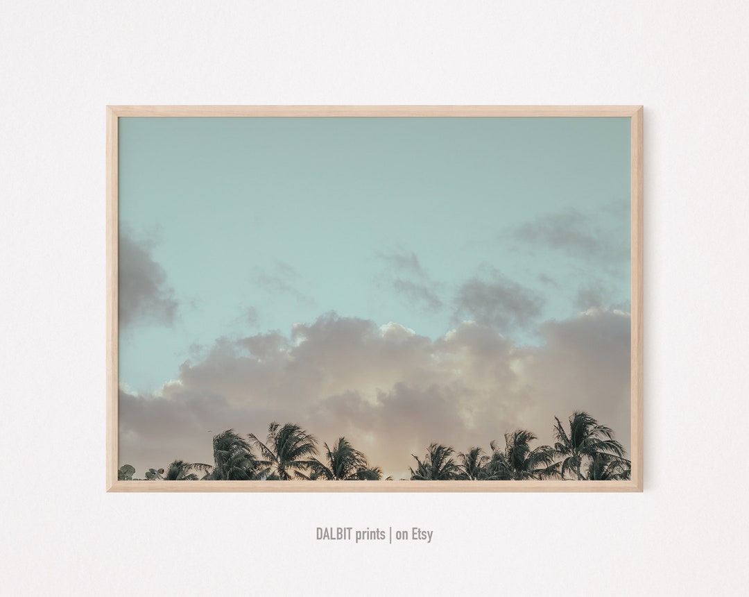 Horizon Cloud Art Print, Cloud Photography, Horizon Wall Decor, Sky ...