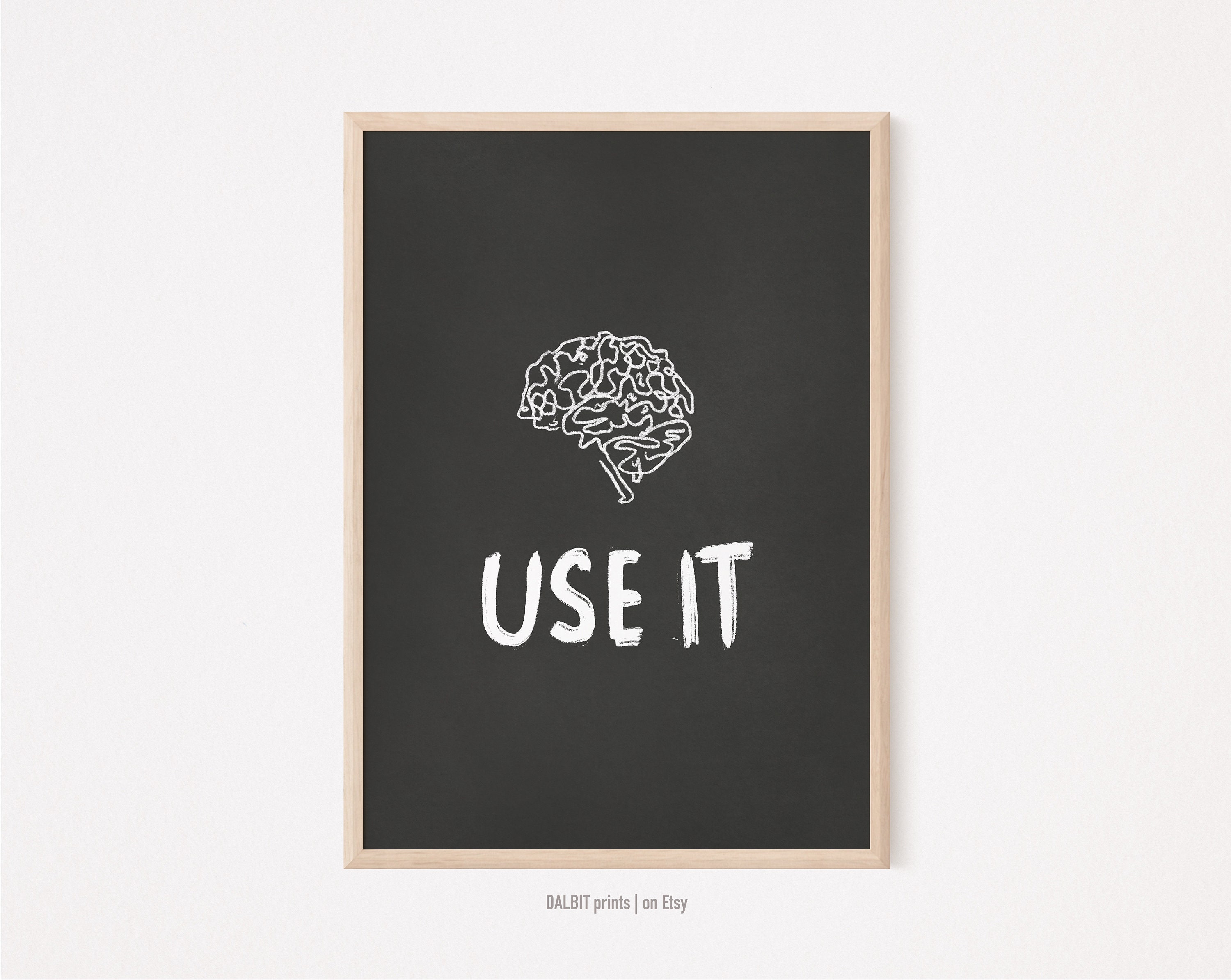 Black Wall Art, Black Minimalist Poster, Black Typography, Minimal ...
