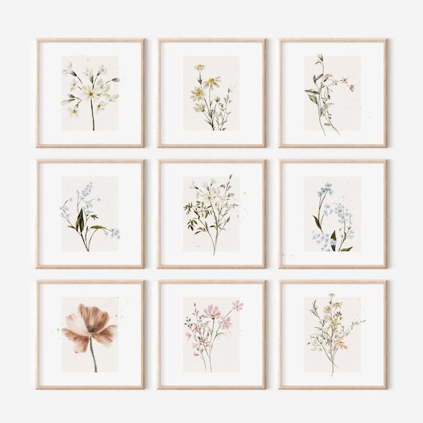 Wildflower Print - Etsy