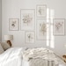 Watercolor Floral 6piece Art Prints, Watercolor Art Prints, Floral Art ...