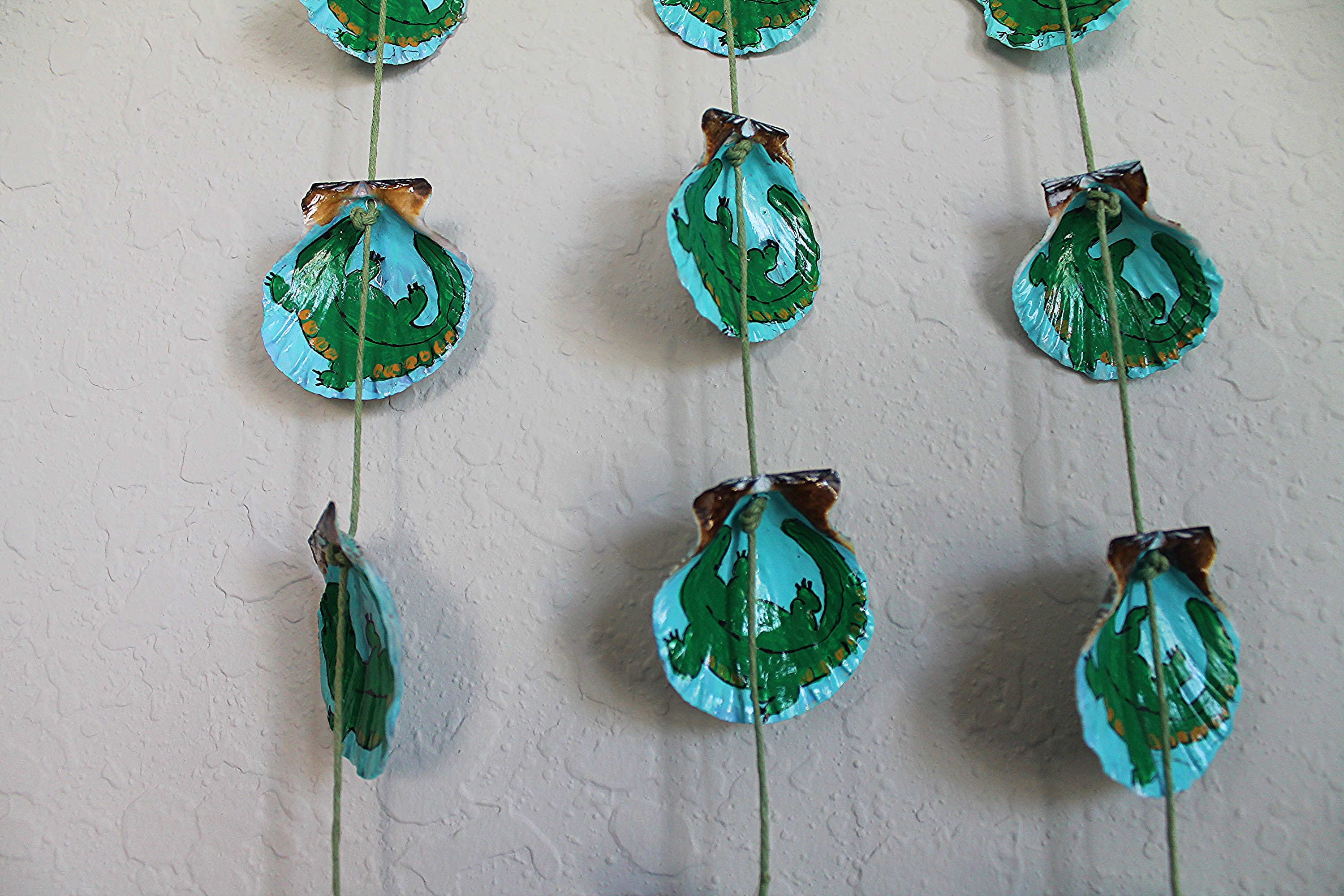 Alligator Seashell Wind Chime - Etsy