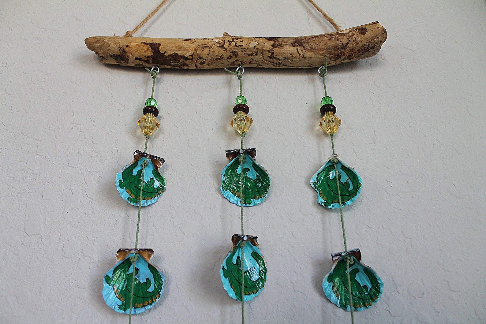 Alligator Seashell Wind Chime - Etsy