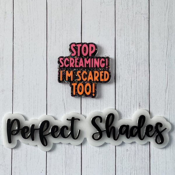 Im Scared Too Badge - Etsy