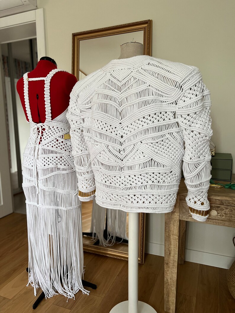 Macrame MENS JACKET, Beach Wedding Jacket , Festival Jacket , Gift for ...