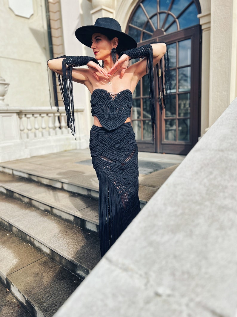 90s PROM DRESS, Rave Outfit, Stagecoach Outfit, MACRAME Cocktail Dress ...