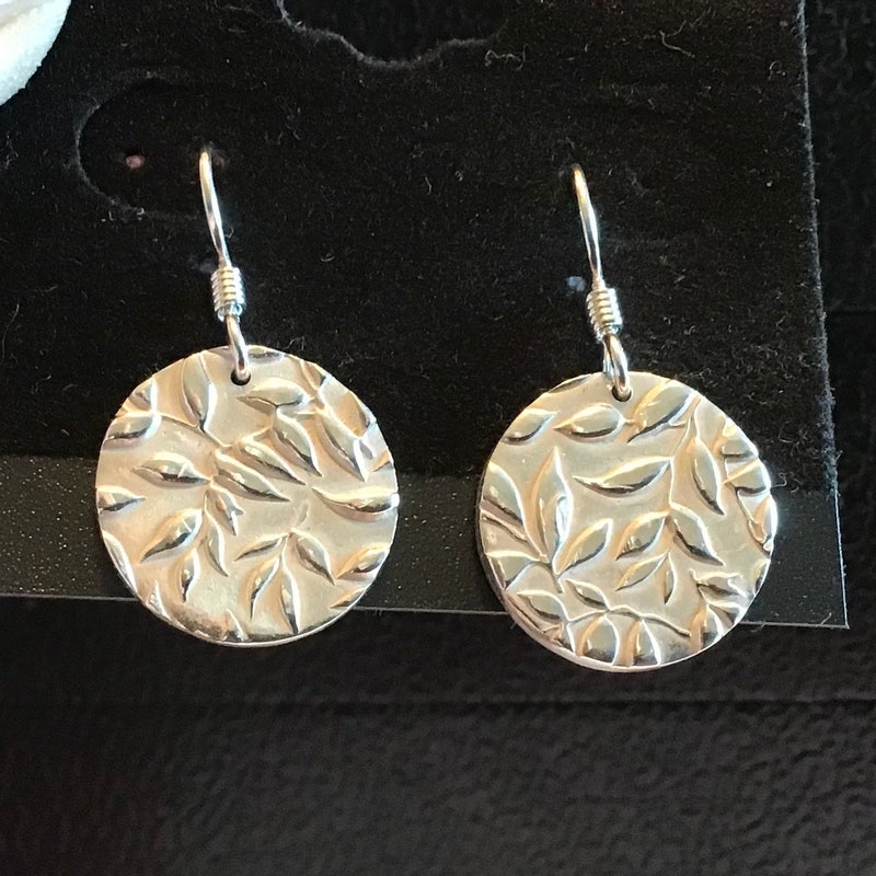 Fine Silver Earrings - Etsy
