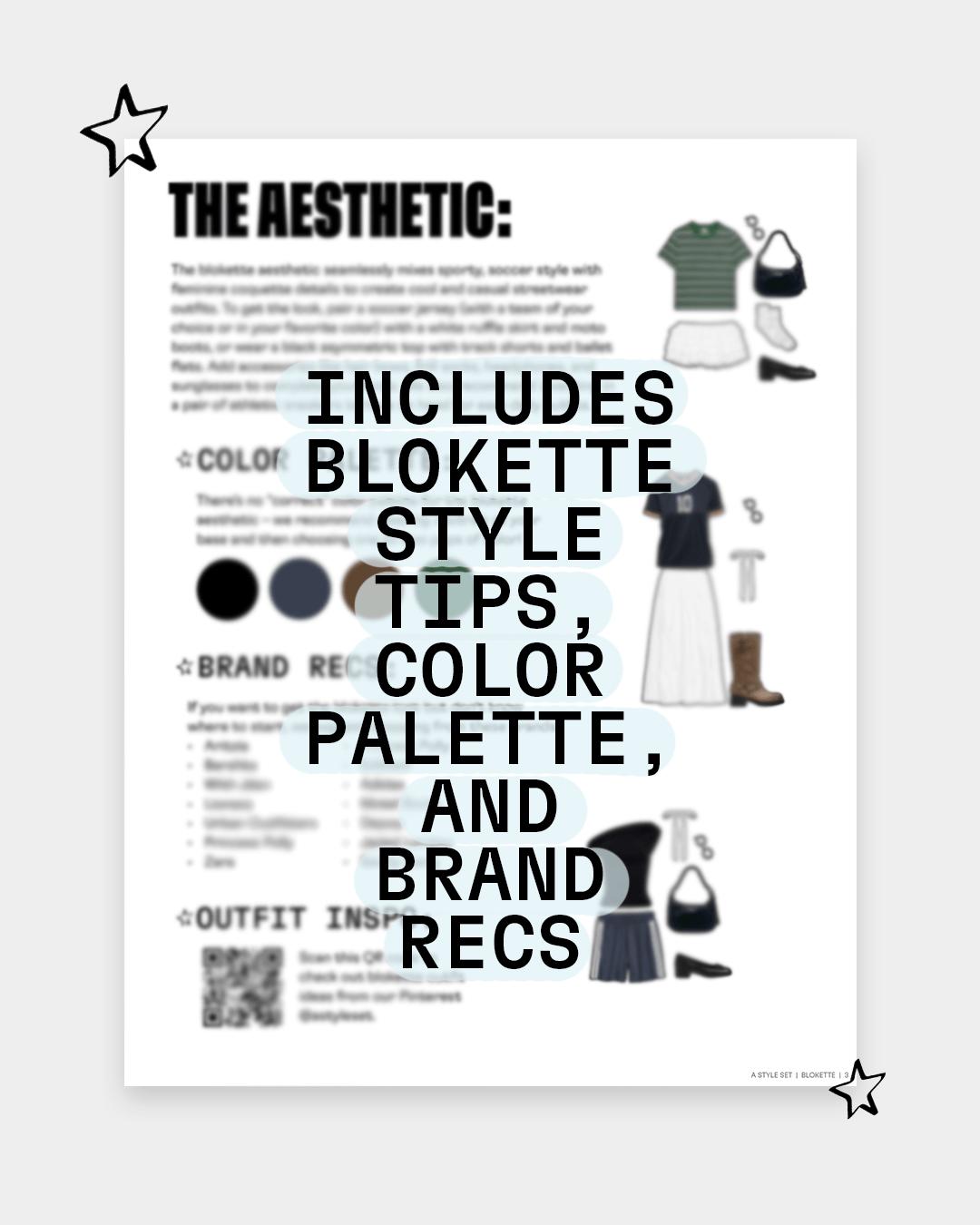 Blokette Style Guide – Sporty Streetwear X Coquette Outfits - Etsy