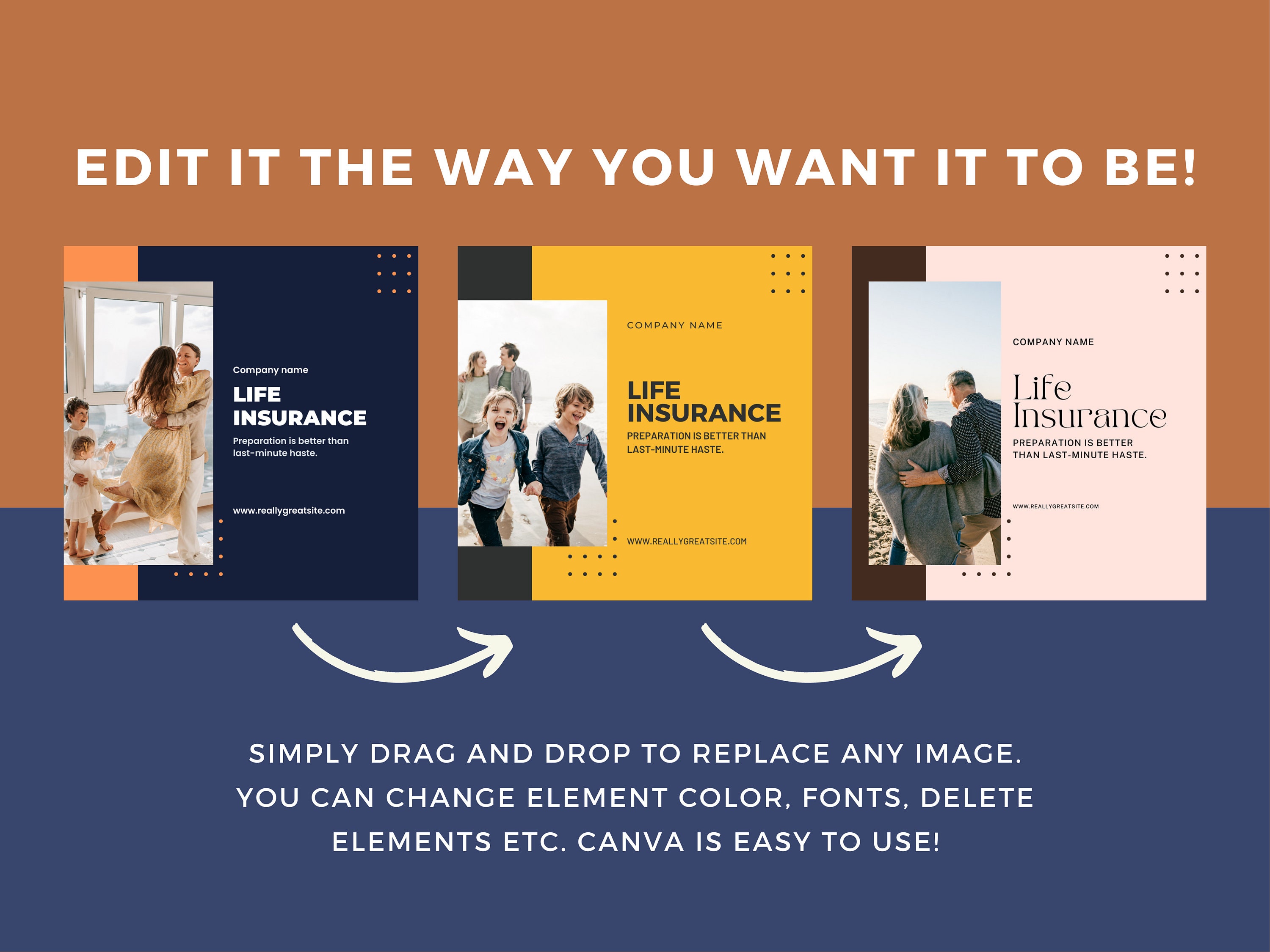 Insurance Instagram Template Templates for Insurance Agents - Etsy