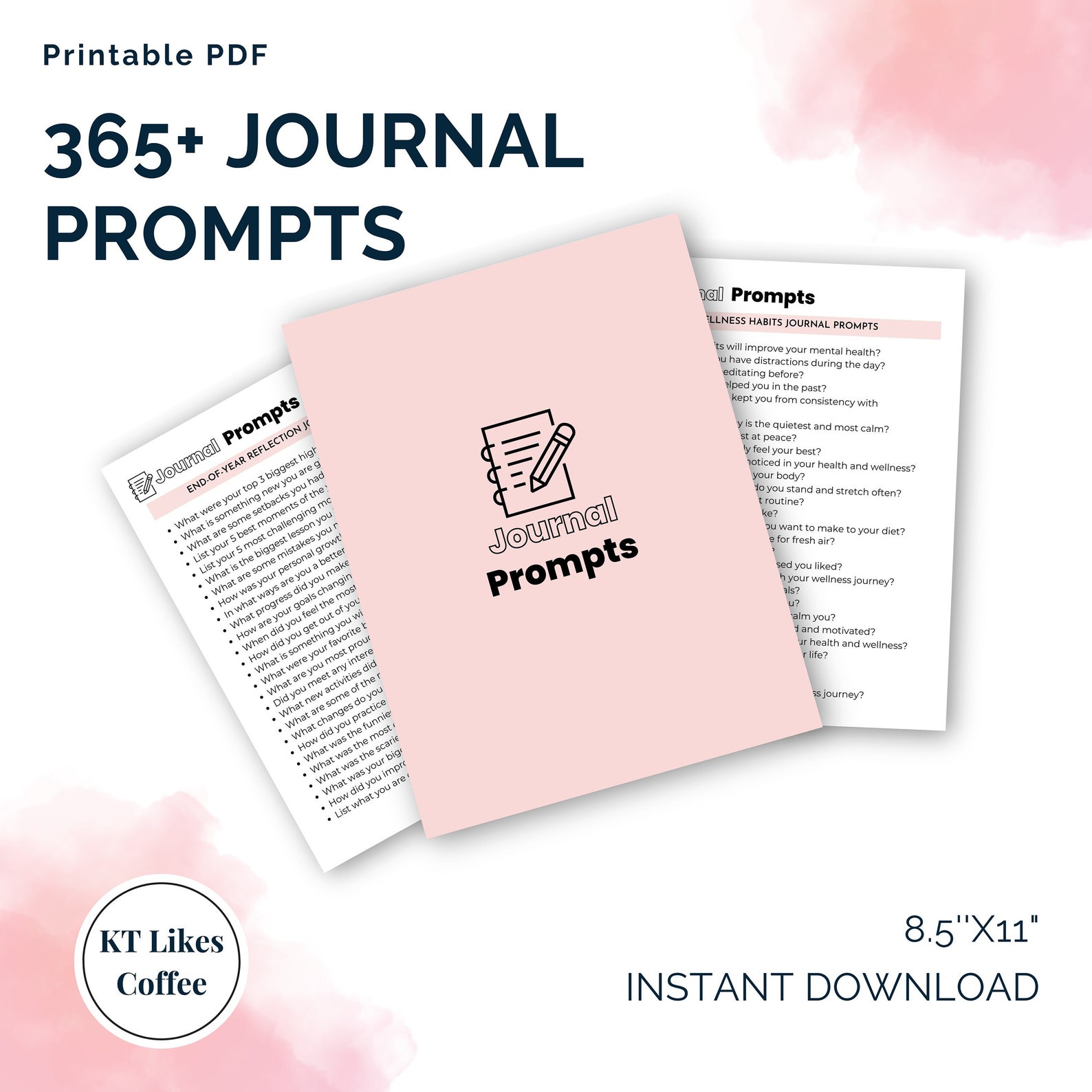 365+ Journal Prompts for Confidence, Self-esteem, Mindset, Wellness ...