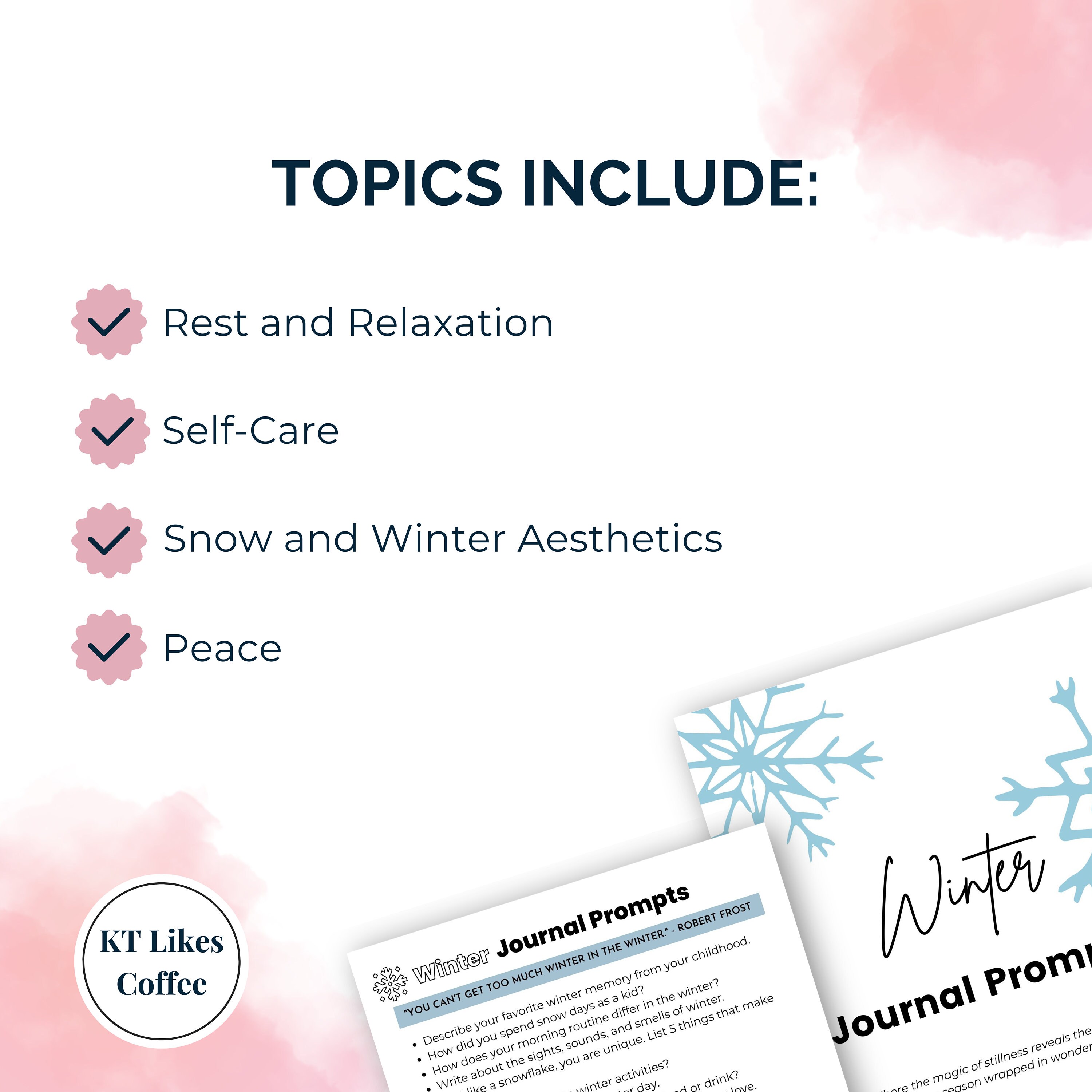 Winter Journal Prompts | Self-discovery Journal Prompts | Winter Shadow ...