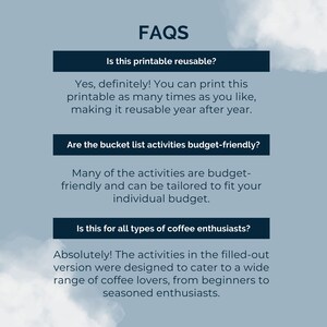 Winter Coffee Bucket List | Winter Coffee Ideas | Winter Bucket List ...