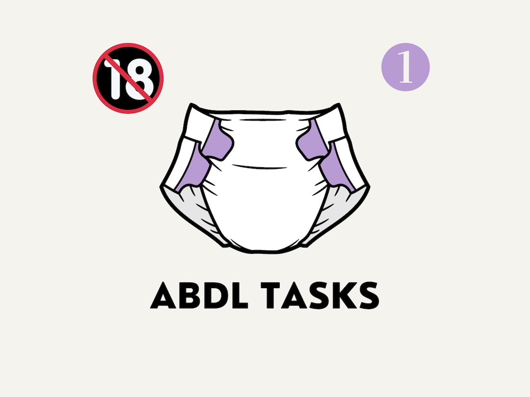ABDL Tasks one Week - Etsy