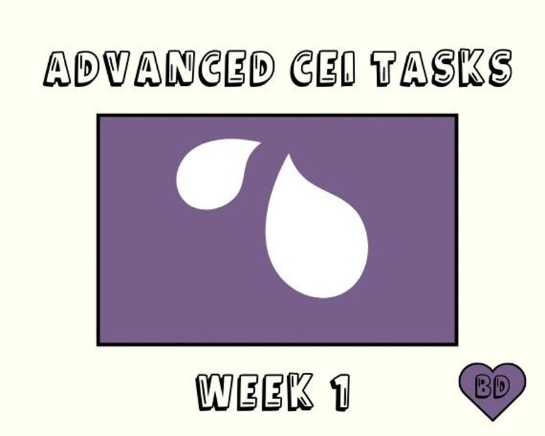 Daily Advanced CEI Tasks one Week - Etsy