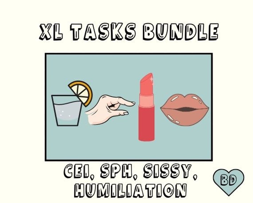 Daily Cei/sph/sissy/humiliation Tasks 4 X Week 12 - Etsy UK