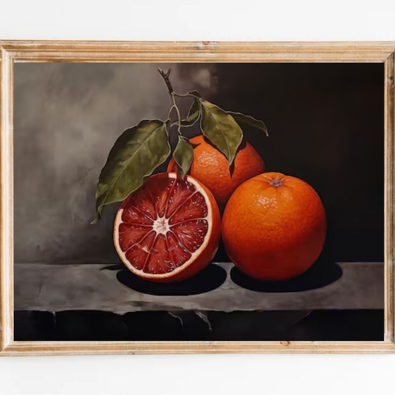 Grapefruit Painting - Etsy