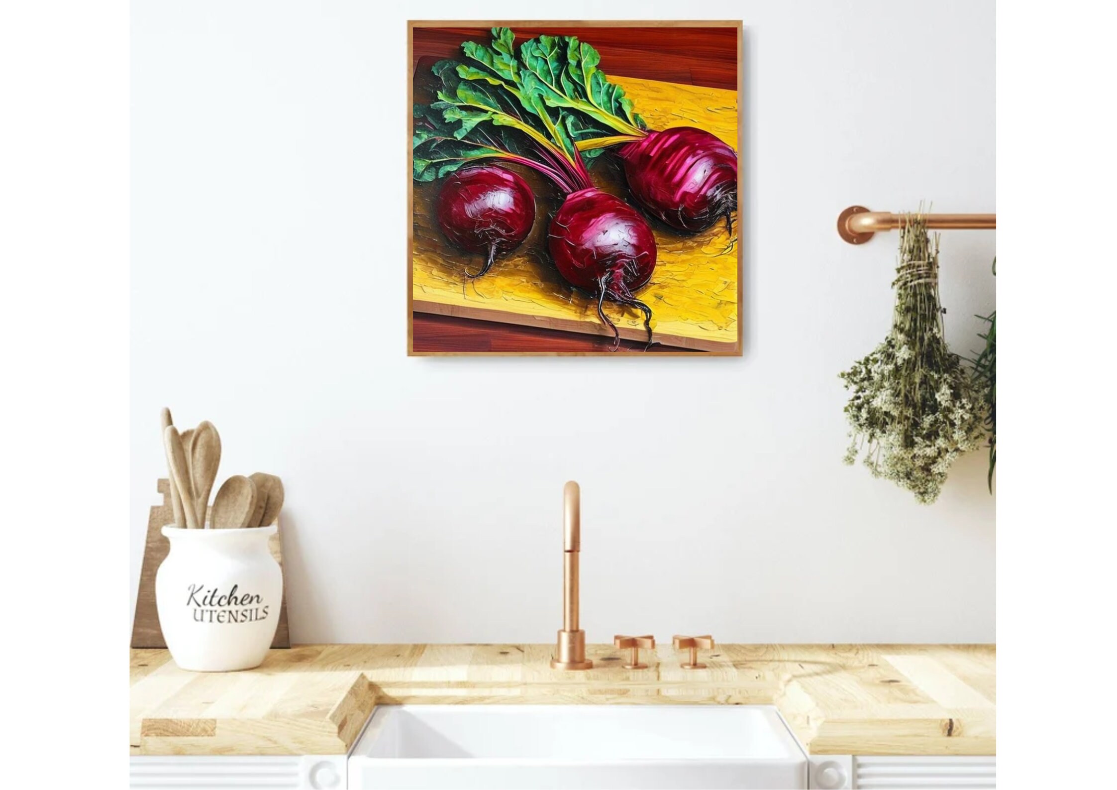 Beetroot Still Life Art Print: Kitchen Food Wall Decor - Etsy
