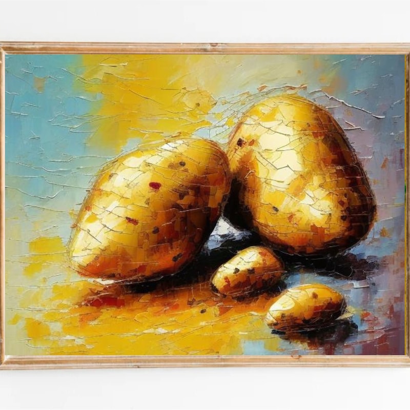 Potato Print - Etsy