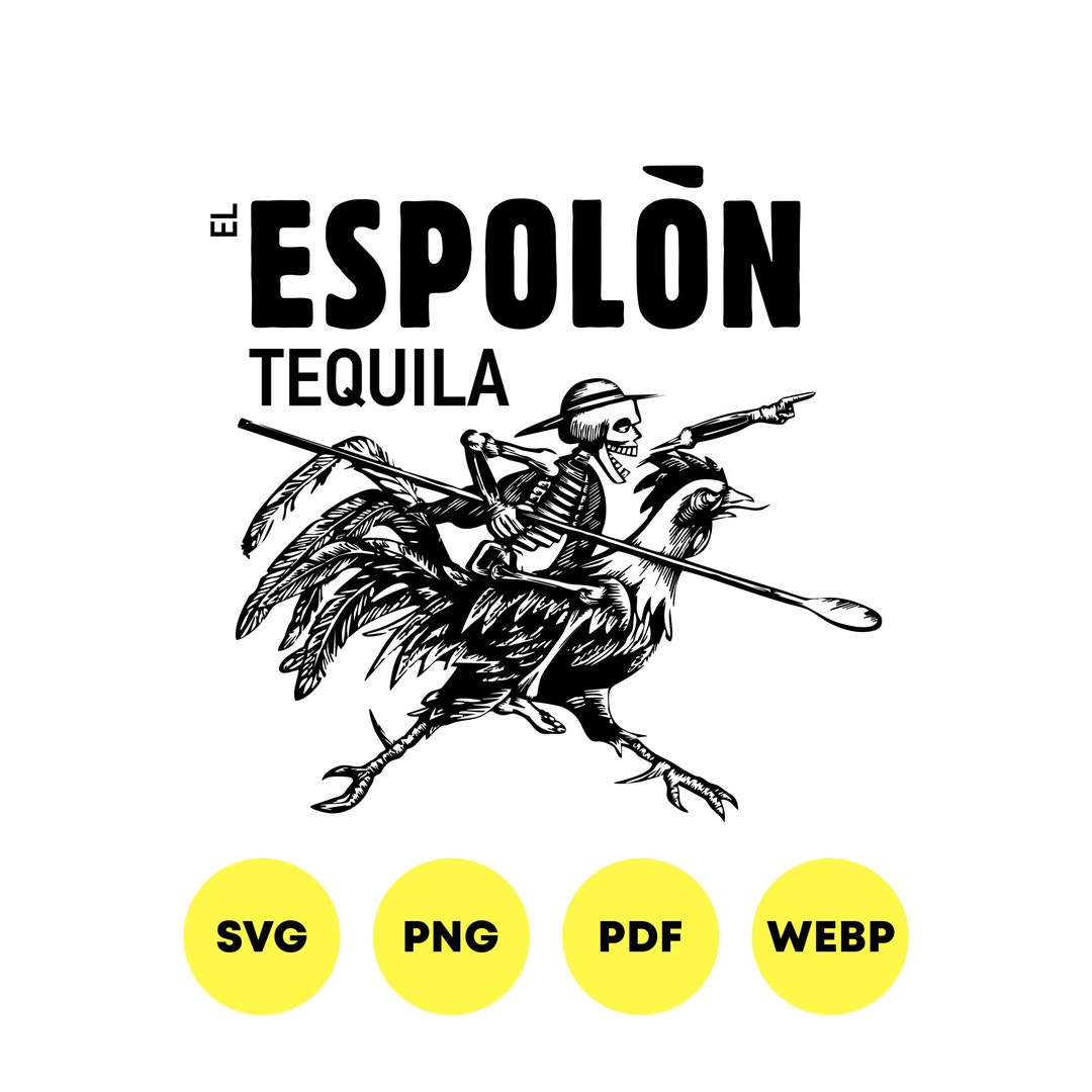 El Espolon Tequila Logo Svg, El Espolon Label, El Espolon Sign SVG, Png ...