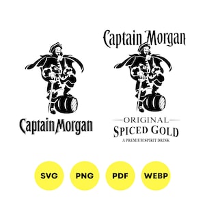 Captain Morgan - Etsy