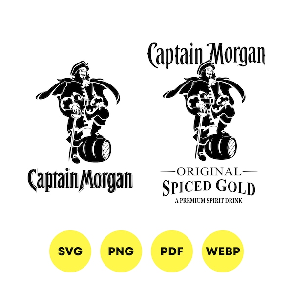 Captain Morgan - Etsy