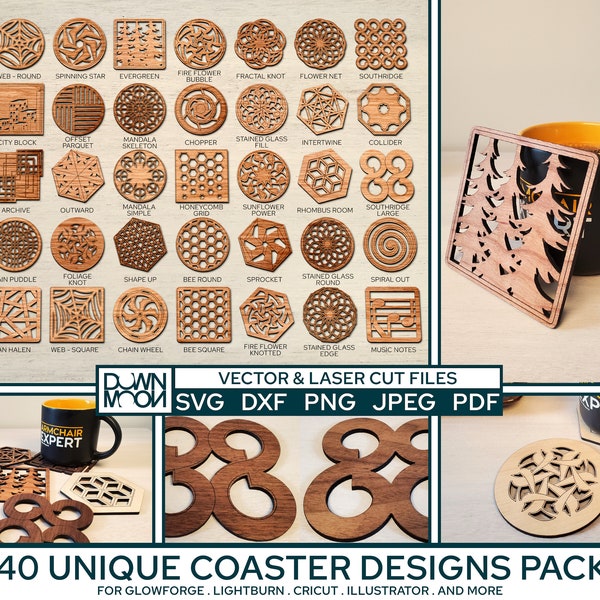 Unique Coasters - Etsy