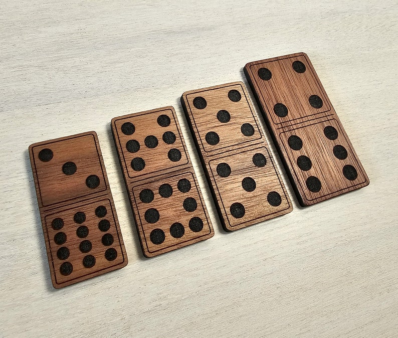 Double 12 Domino Set SVG Files in Various Sizes - Etsy