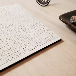 Fun and Challenging Fractal Puzzle Tray (choice of Two Difficulties) - Etsy