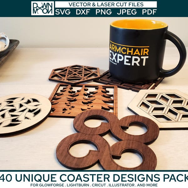 Unique Coasters - Etsy