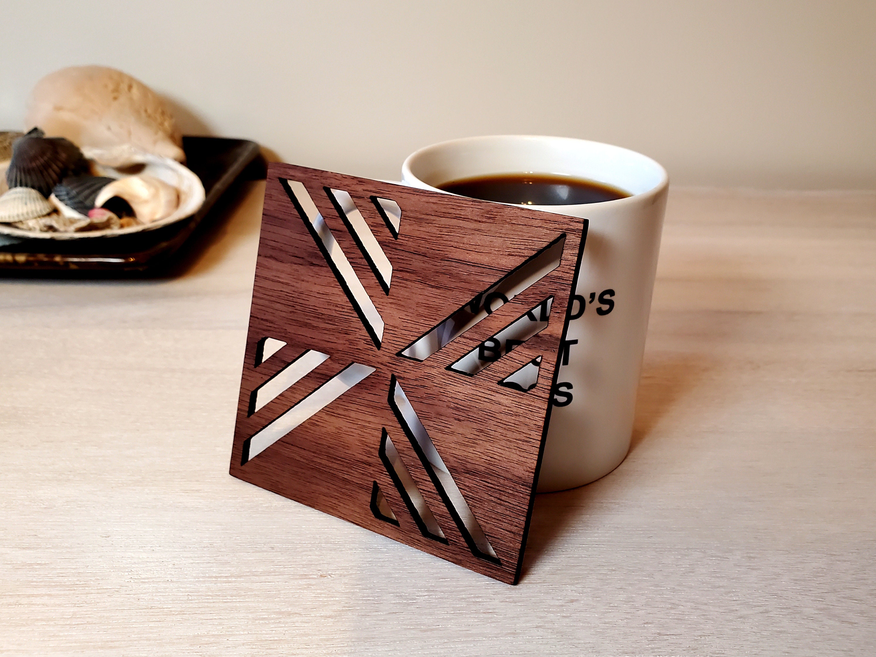 30 Modern Square Coaster Designs SVG Laser-ready Files - Etsy