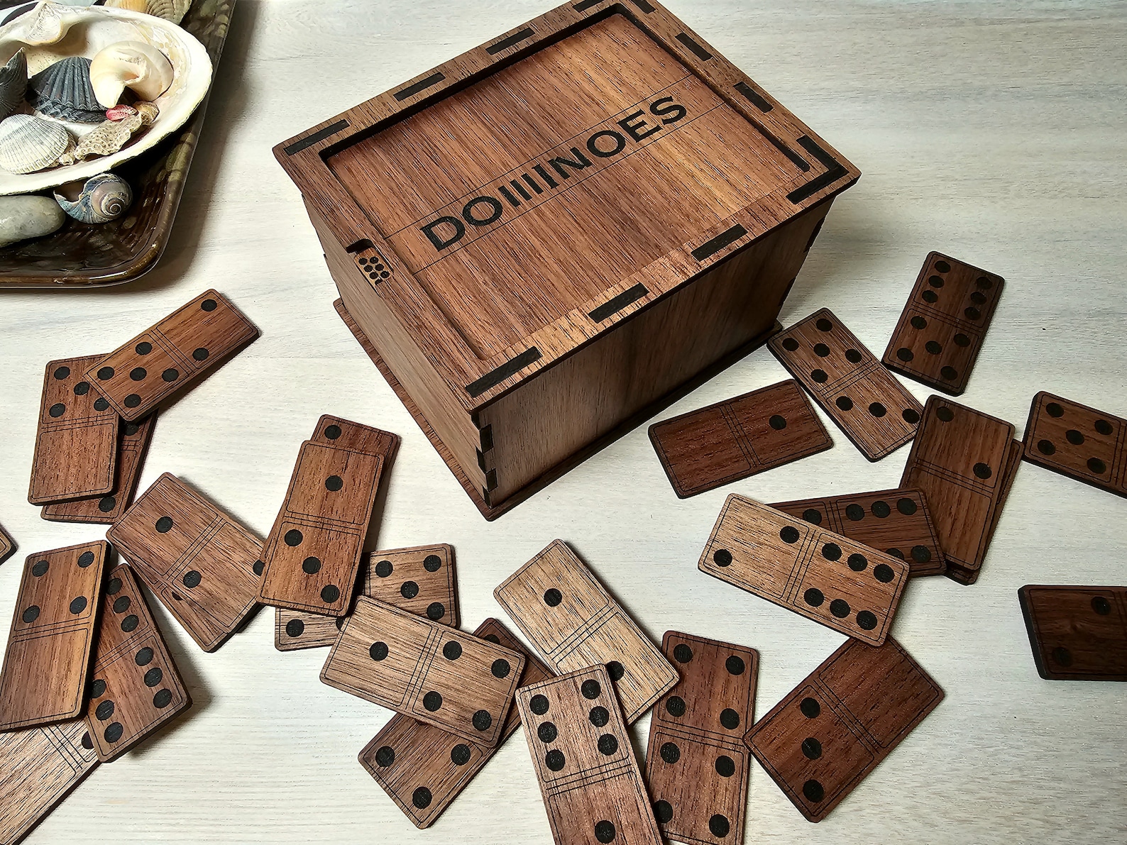 Laser Cut Domino Box Set Game Plans SVG Download - Etsy Canada