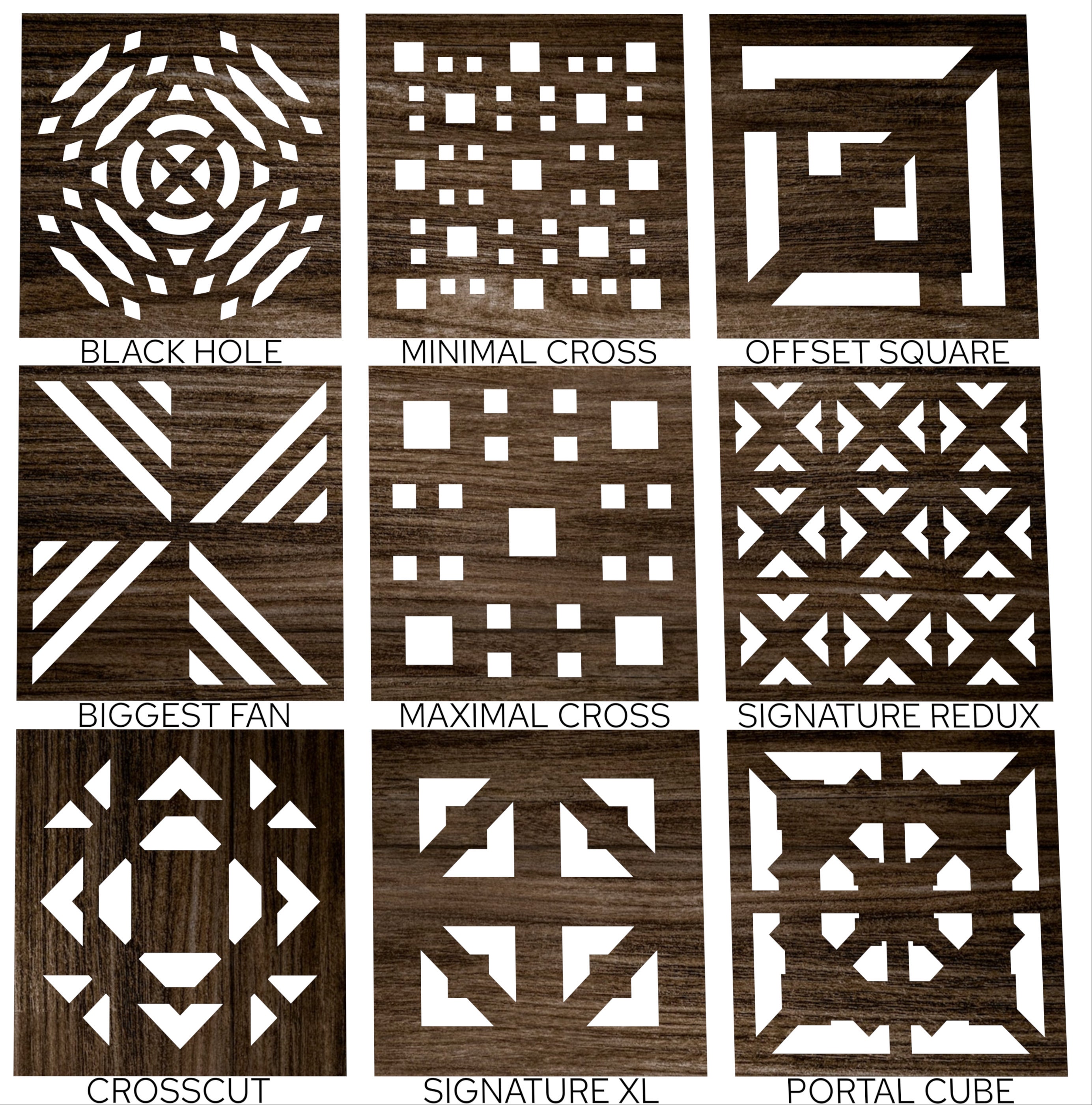 30 Modern Square Coaster Designs SVG Laser-ready Files - Etsy