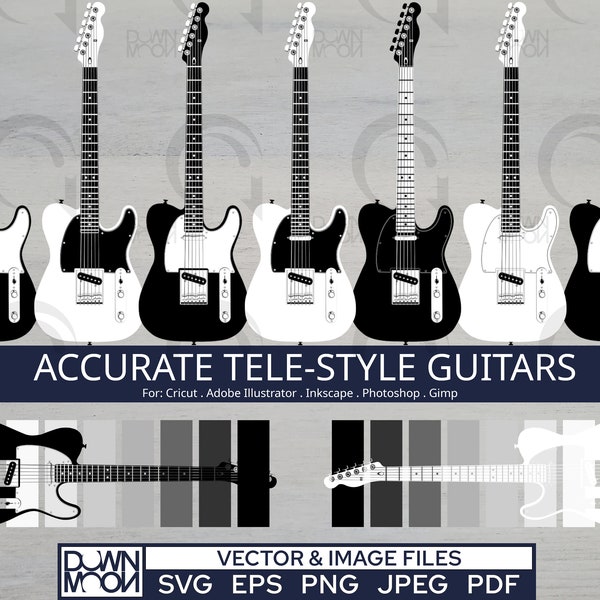 Telecaster Svg - Etsy