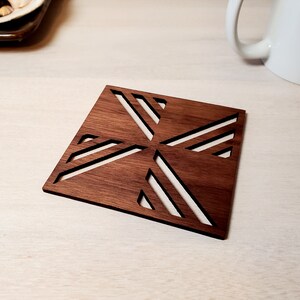 30 Modern Square Coaster Designs SVG Laser-ready Files - Etsy