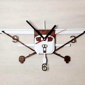 Cessna 172 Airplane Wall Clock Project - Digital Files to Make Your Own ...